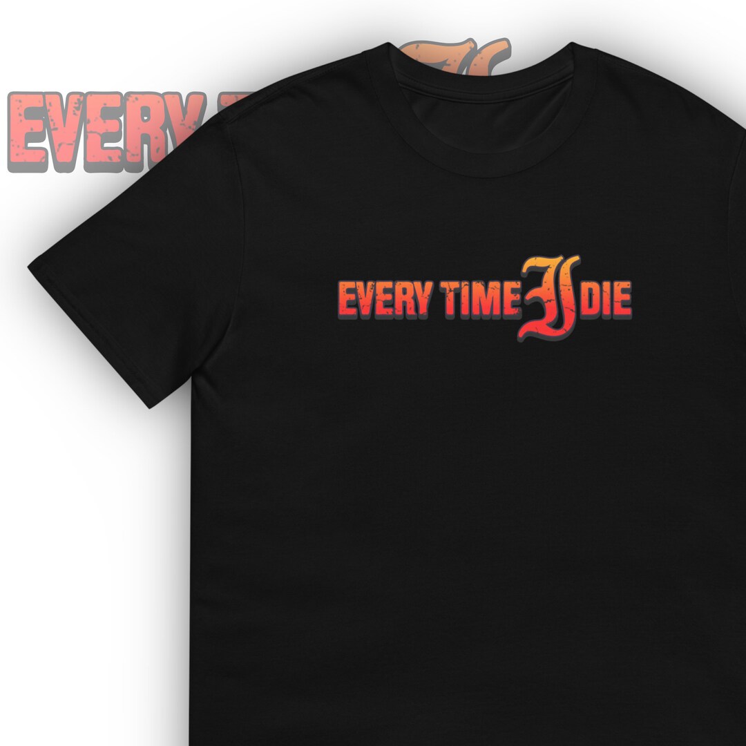 Every Time I Die T-shirt Metalcore Clothing Deathcore Metalcore Tees - Etsy