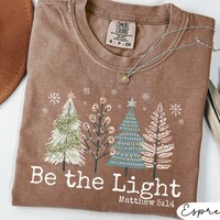 Christian Christmas Shirt, Religious Christmas Tee, Christmas Cross ...