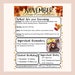 November Classroom Newsletter Editable Template,class Newsletter, Fall ...