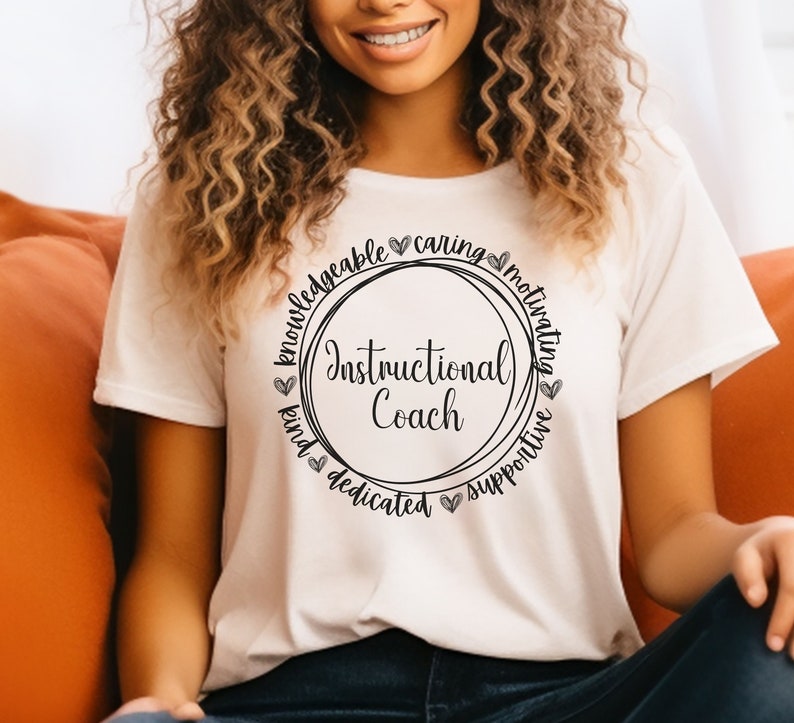 Instructional Coach Shirt, Academic Coordinator T-shirt, Curriculum ...