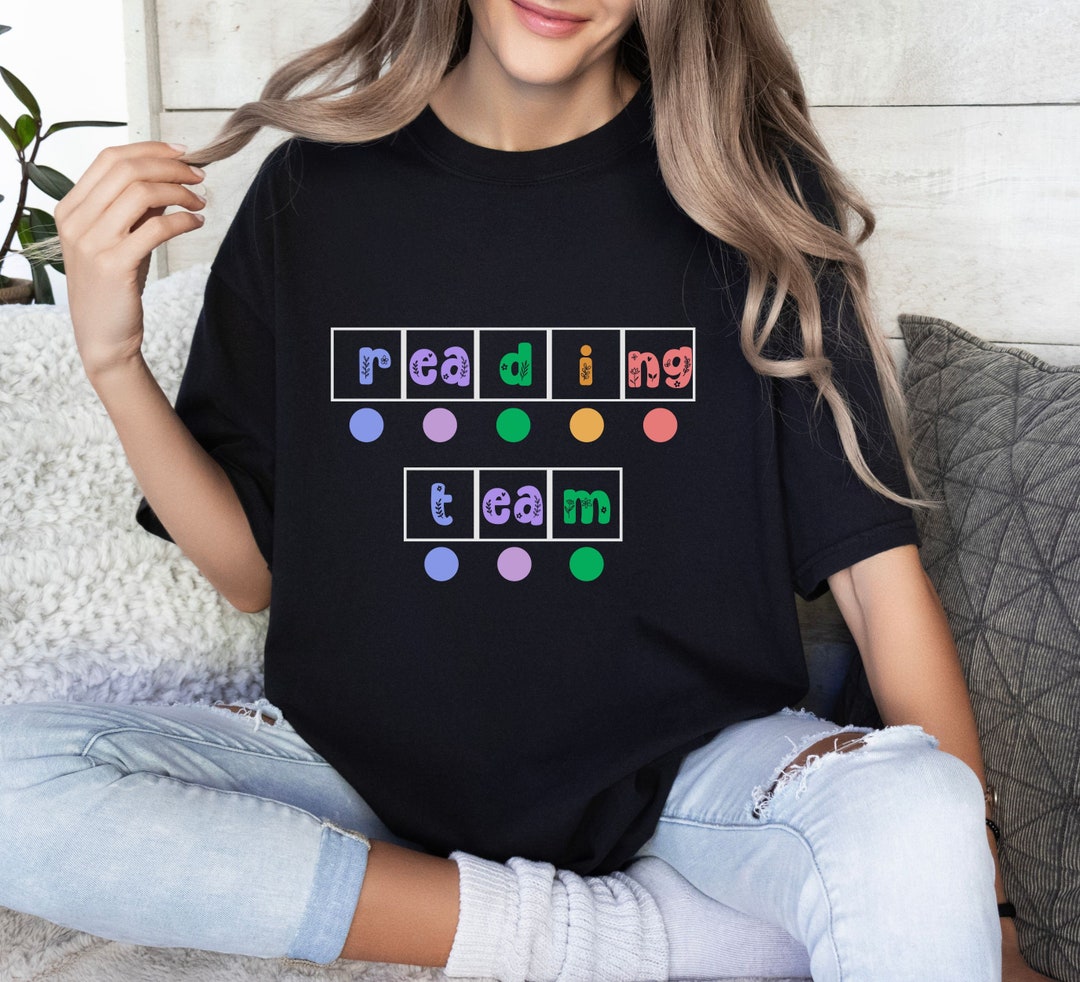 Reading Teacher Shirt, Gift for Teachers, Science of Reading ...