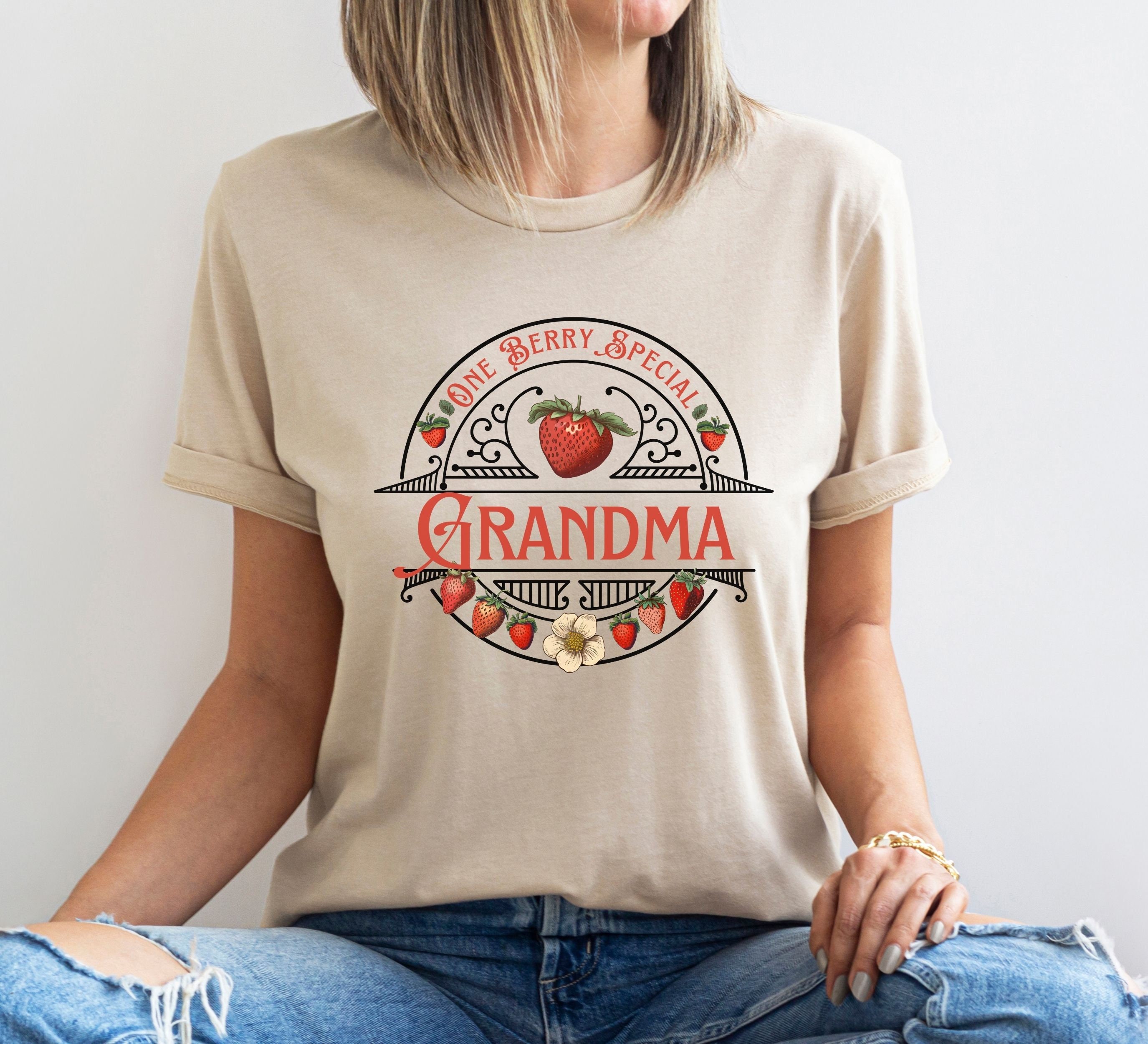 Grandma Strawberry Cottagecore Shirt,nana Gift,vintage Floral ...