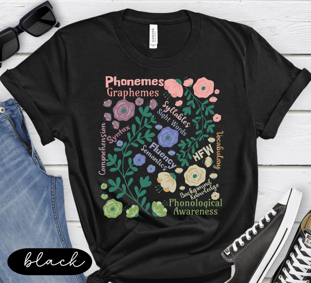 Floral Reading Teacher Shirt, Boho Flower Literacy Coach Gifts, Science ...