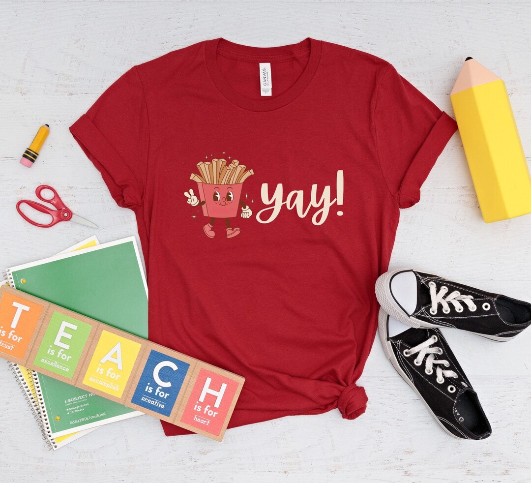 Fri-yay Shirt,teacher Shirts, Funny Friday Weekend T-shirt, Friyay ...