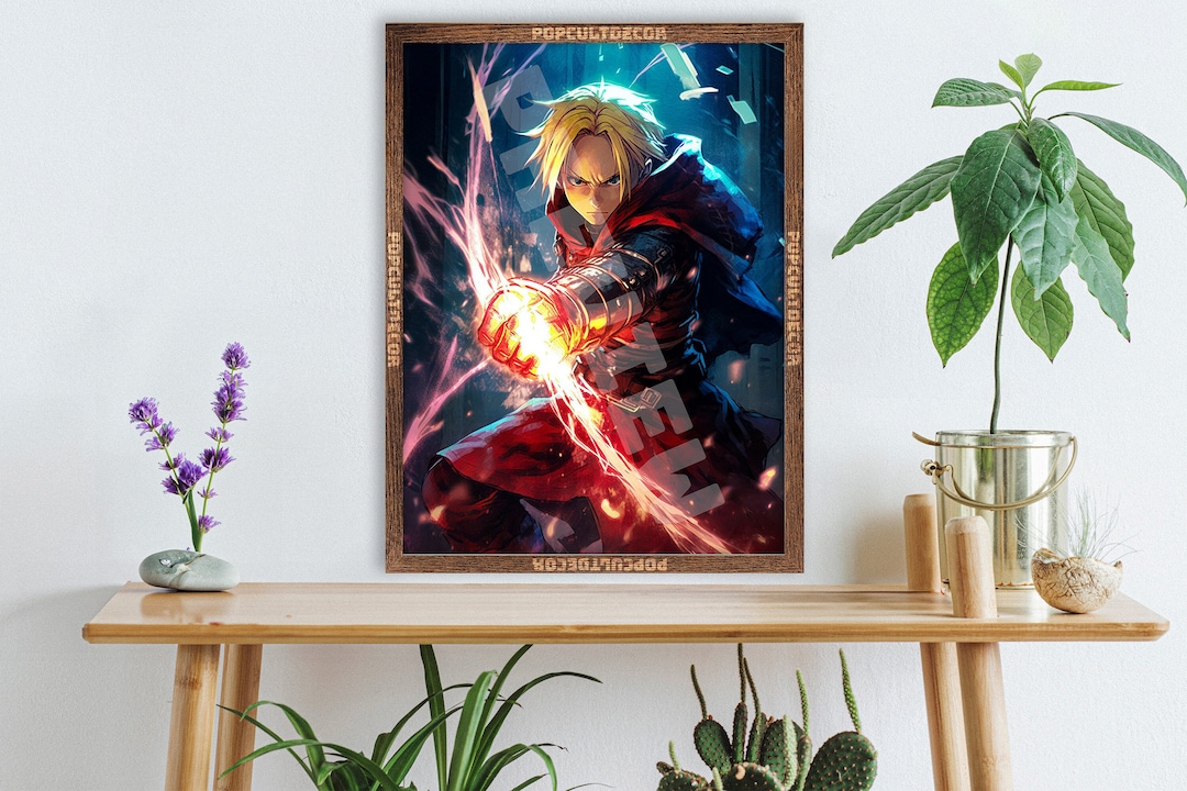 Poster Popular Shounen Fighting Action Anime Character - Etsy