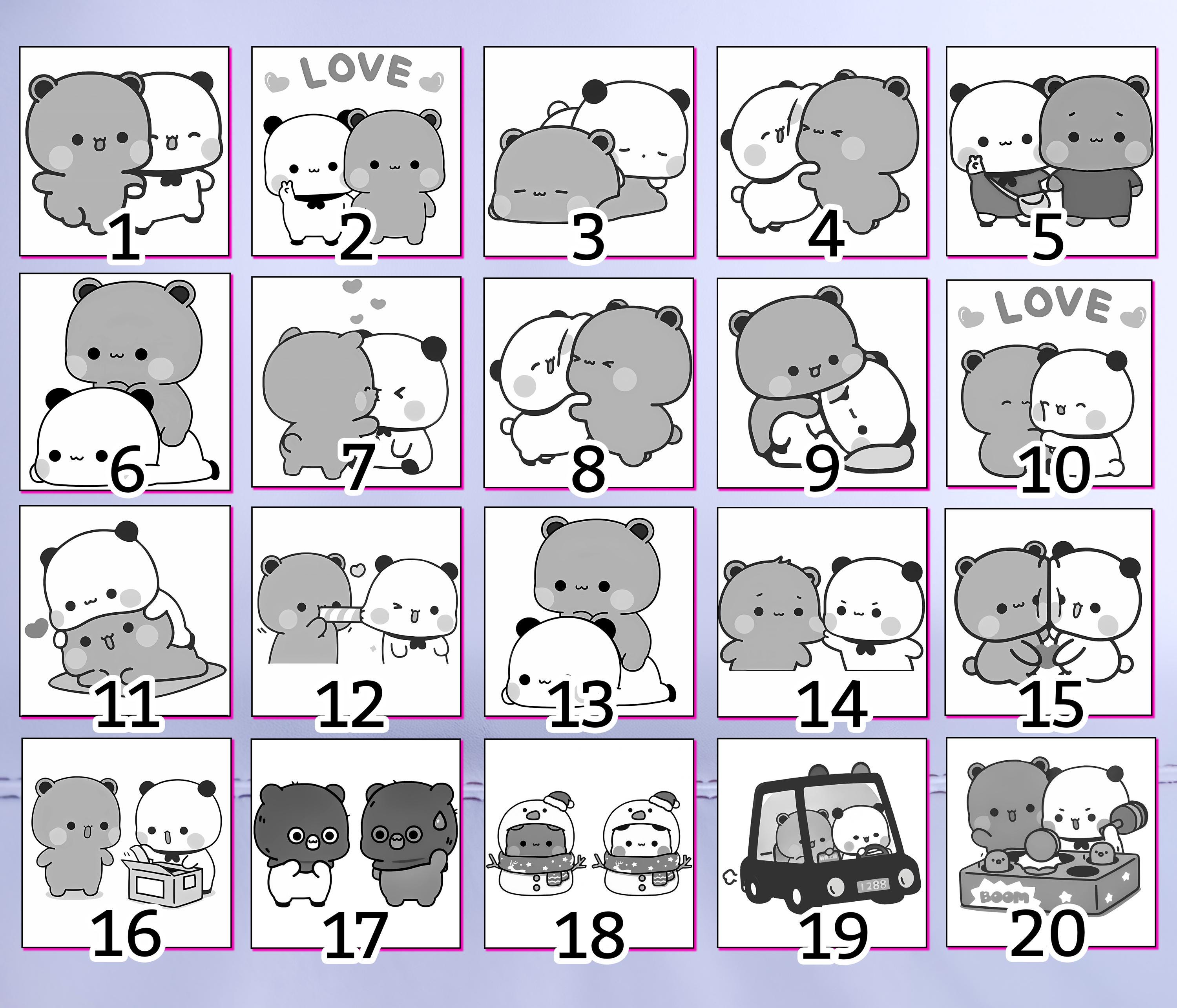 Dudu & Bubu Personalized Wooden Poster, Laser Engraving, Burn, Goma and ...