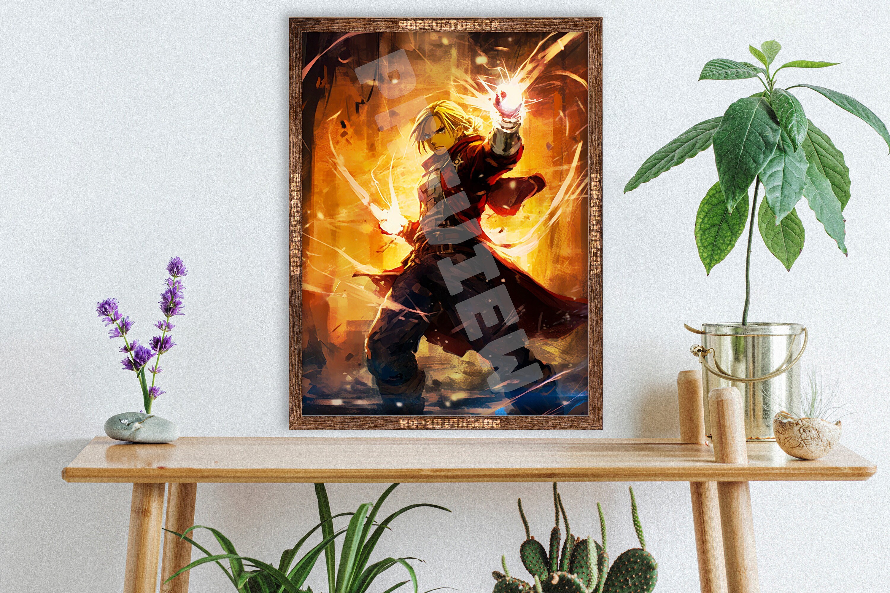 Poster Popular Shounen Fighting Action Anime Character - Etsy