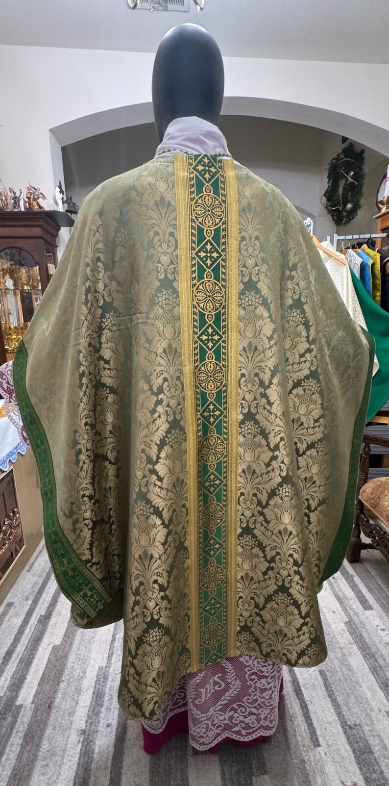 Green Chasuble Set - Etsy
