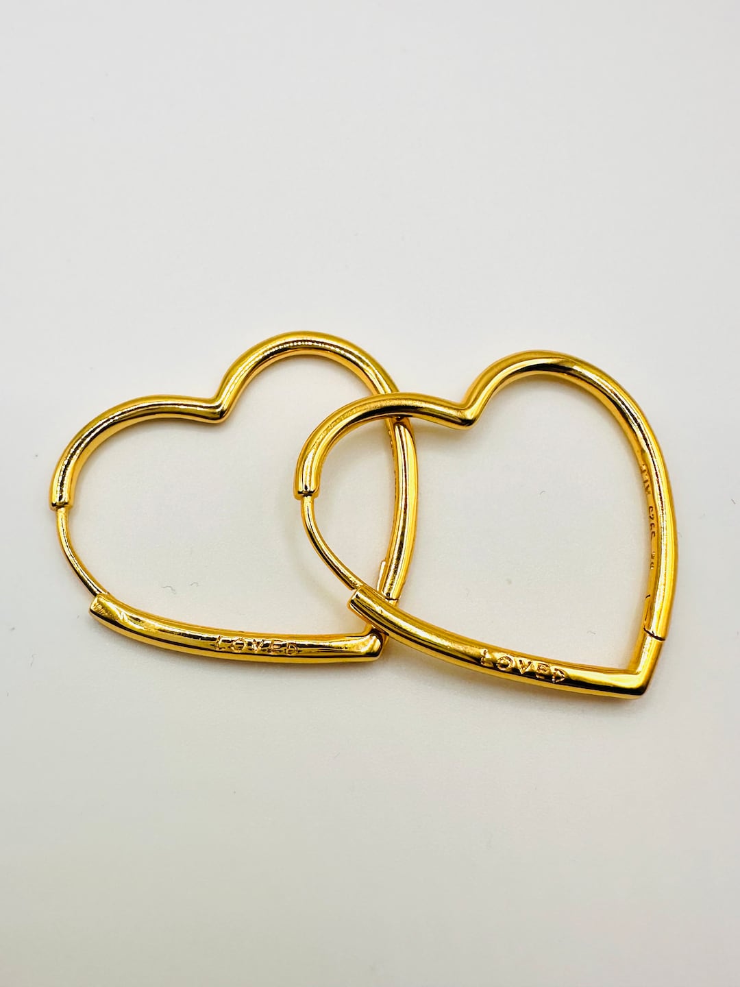 Pandora Heart Hoop Earrings for Women Gold Dangle Meaningful Earrings ...