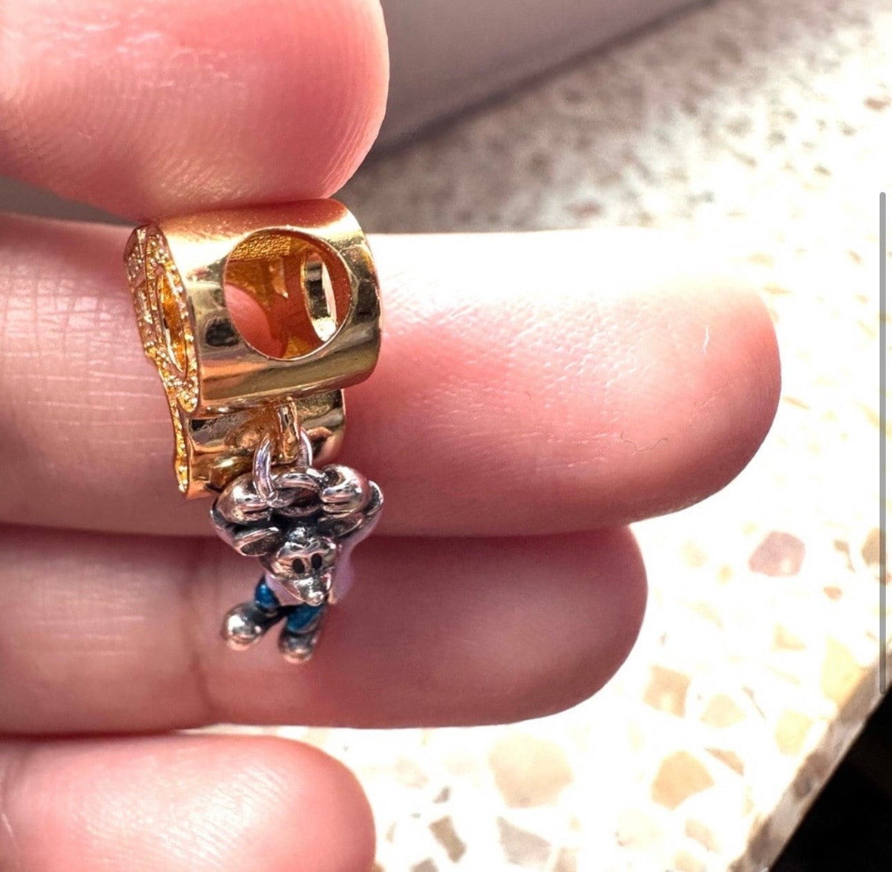 Pandora Mickey 50th Anniversary S925 Charm - Etsy