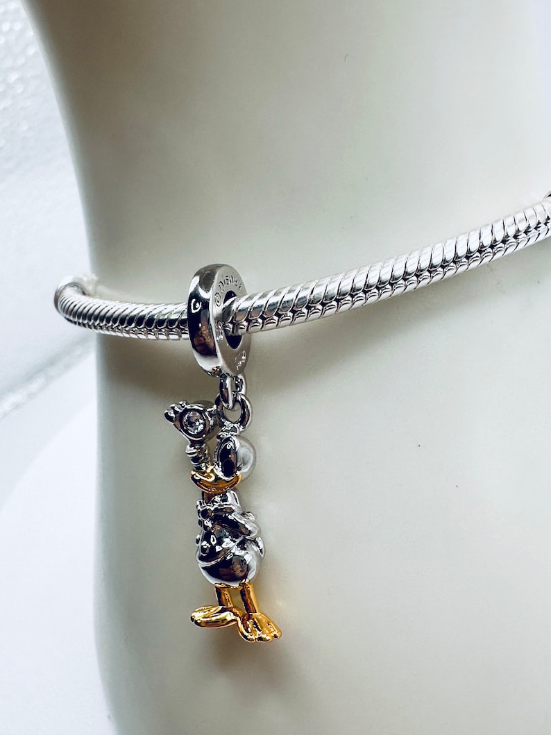 Pandora Disney 100th Anniversary Donald Duck S925 Charm - Etsy