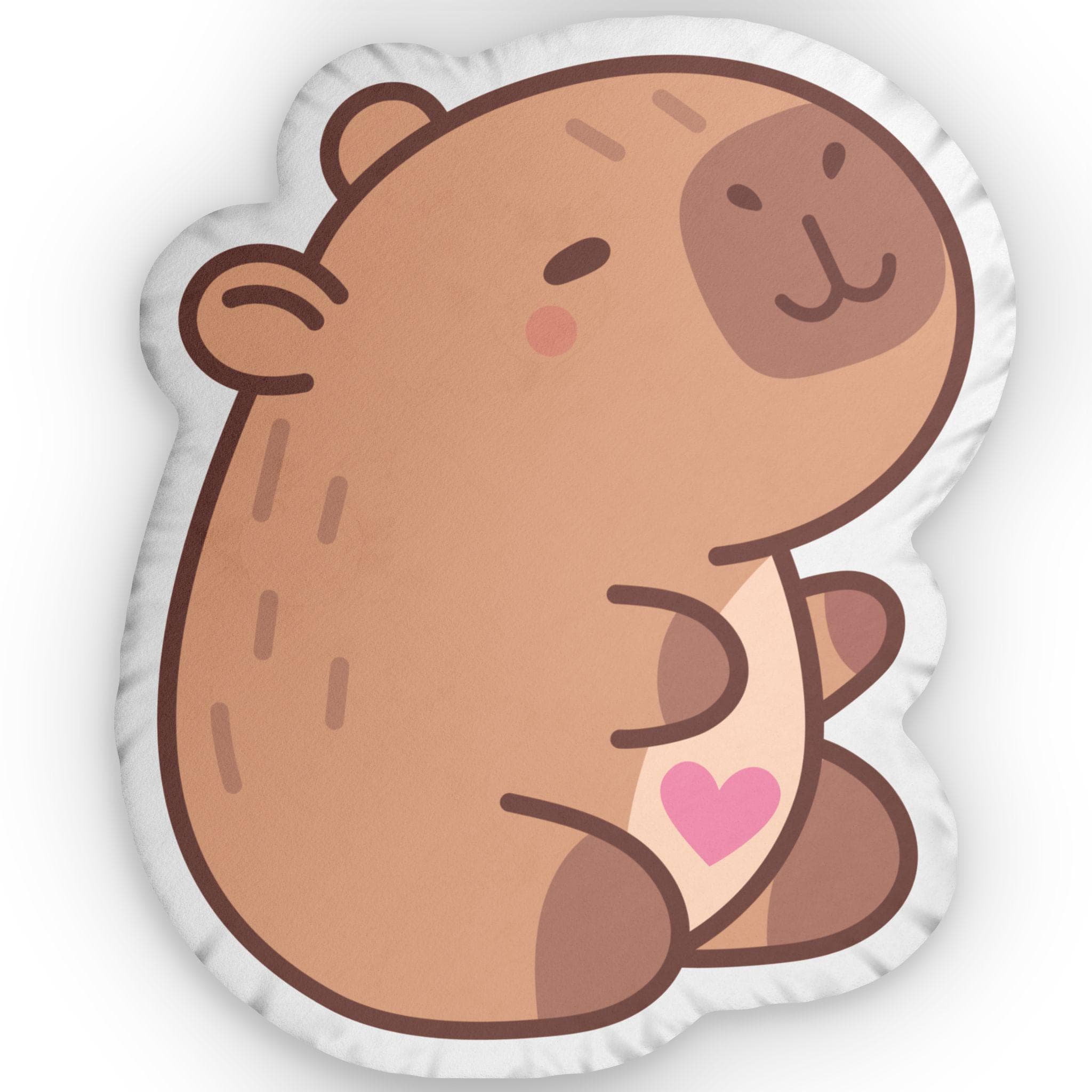 Capybara Shaped Pillow Kawaii Capybara Cute Pillow for Kids Room Kids ...