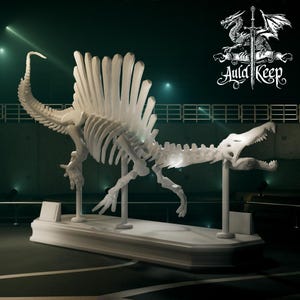 Animal Crossing: New Horizons Inspired // Spinosaurus Dinosaur Skeleton ...