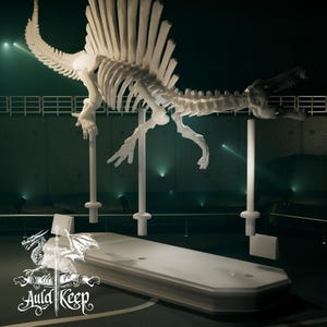 Animal Crossing: New Horizons Inspired // Spinosaurus Dinosaur Skeleton ...