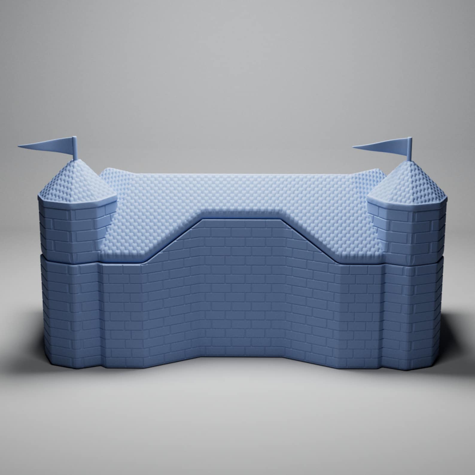 Super Mario 64 // Castle Foyer 3D Resin Print Diorama - Etsy