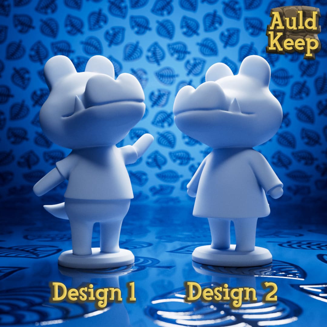 Animal Crossing: New Horizons // Crocodile Villager 3D Printed ...