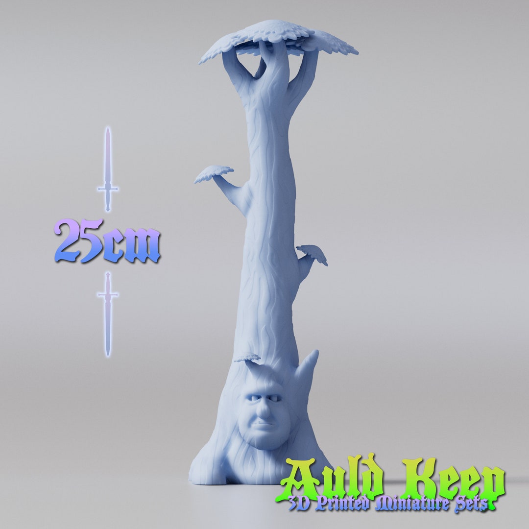 The Legend of Zelda: the Wind Waker // Deku Tree 3D Printed Miniature ...