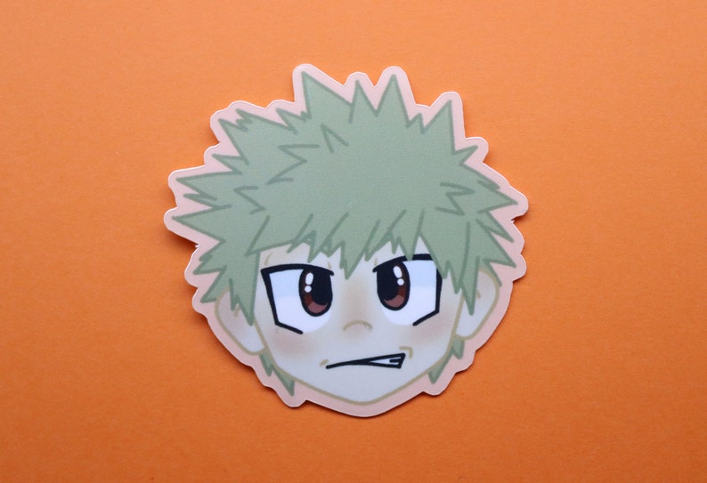 Bakugou MHA my Hero Academia Vinyl Sticker - Etsy