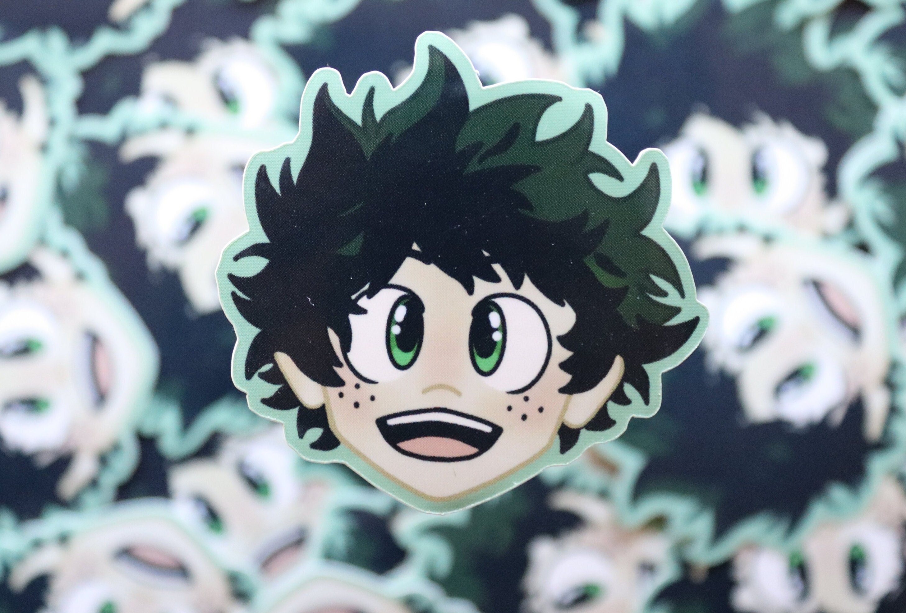 Deku MHA my Hero Academia Vinyl Sticker - Etsy