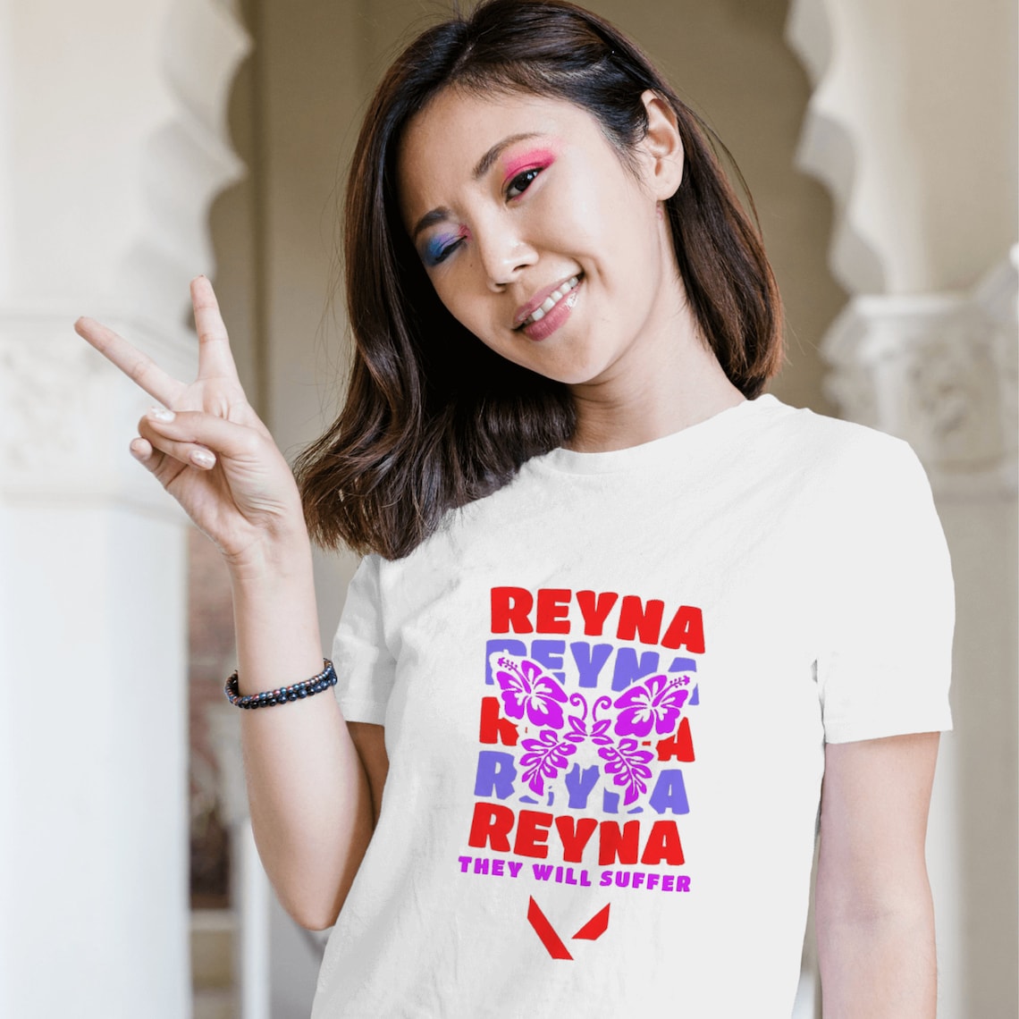 Valorant Reyna Print | Reyna Gaming Tshirt Png | Valorant Agent Png ...