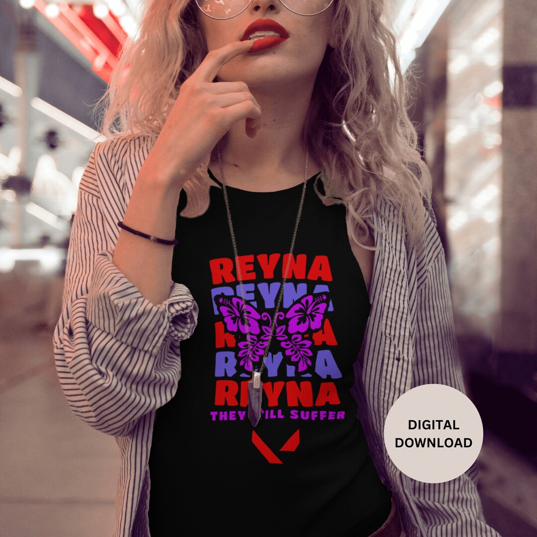 Valorant Reyna Print | Reyna Gaming Tshirt Png | Valorant Agent Png ...