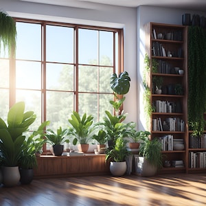 Modern Office | Backdrop | Zoom Virtual Backgrounds | Office Background ...