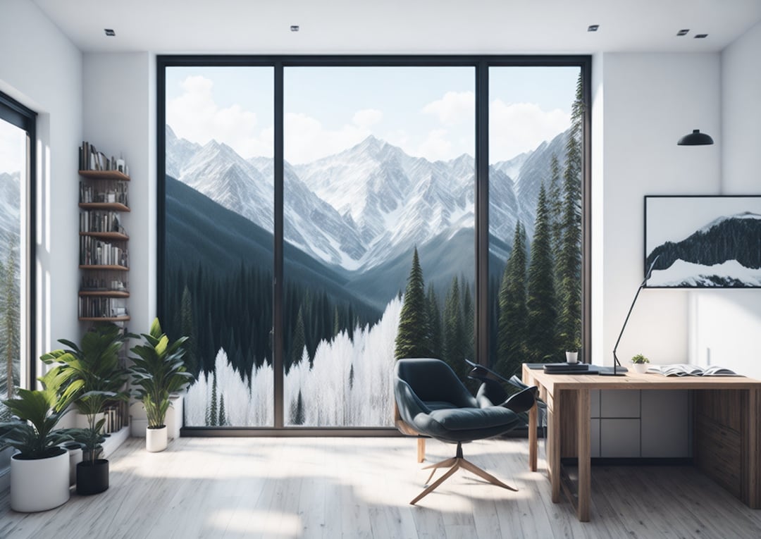 Modern Office | Backdrop | Zoom Virtual Backgrounds | Office Background ...