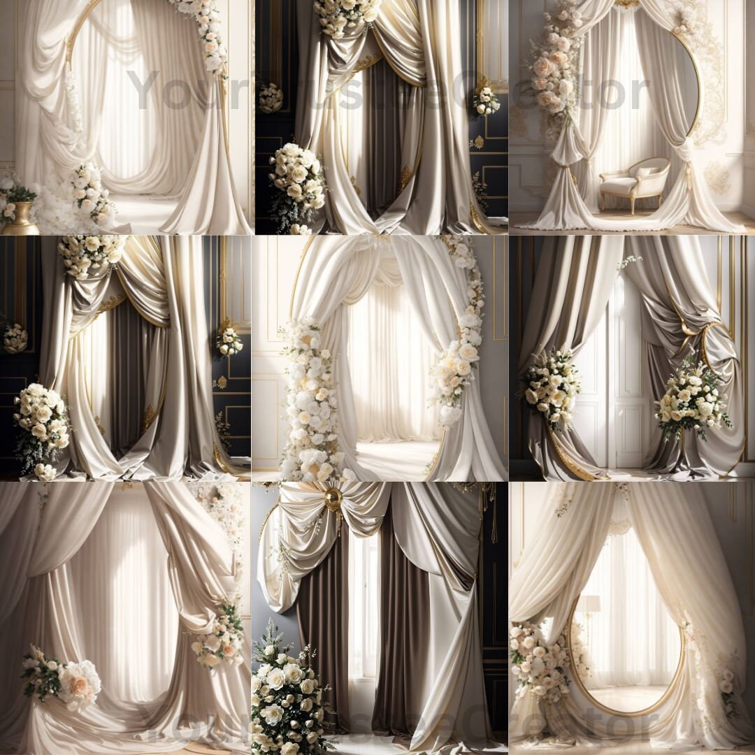 20 High-resolution White Room Backdrops Digital Backgrounds Maternity ...
