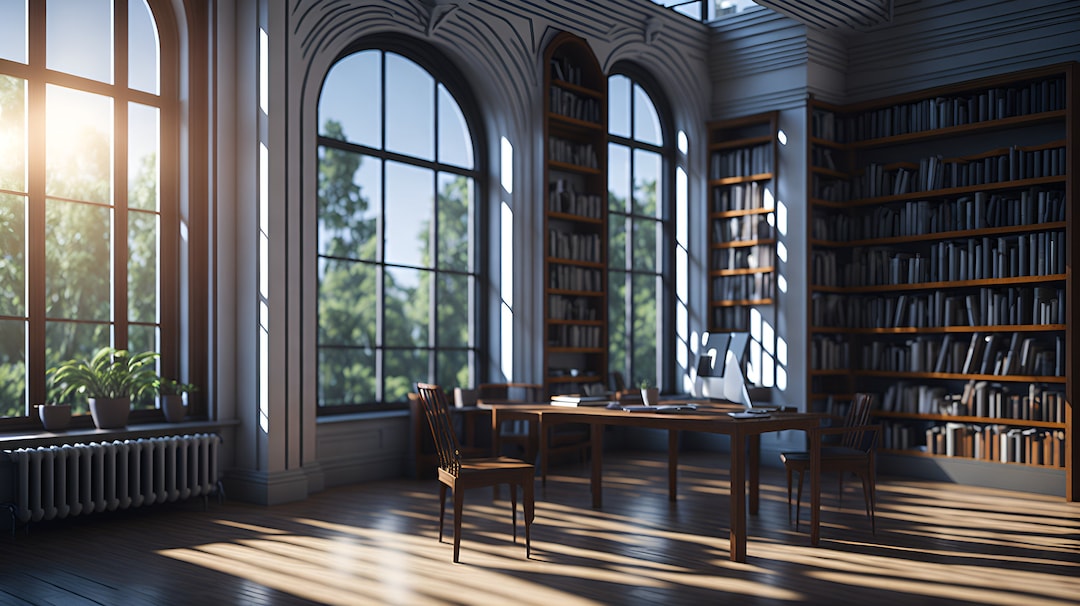 Library | Backdrop | Print | Art | Zoom Virtual Backgrounds | Office ...