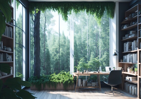 Reading Nook Backdrop Zoom Virtual Backgrounds Office, 59% OFF