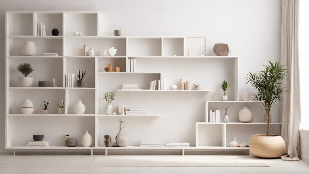 Minimalist Book Shelf | Backdrop | Zoom Virtual Backgrounds | Office ...