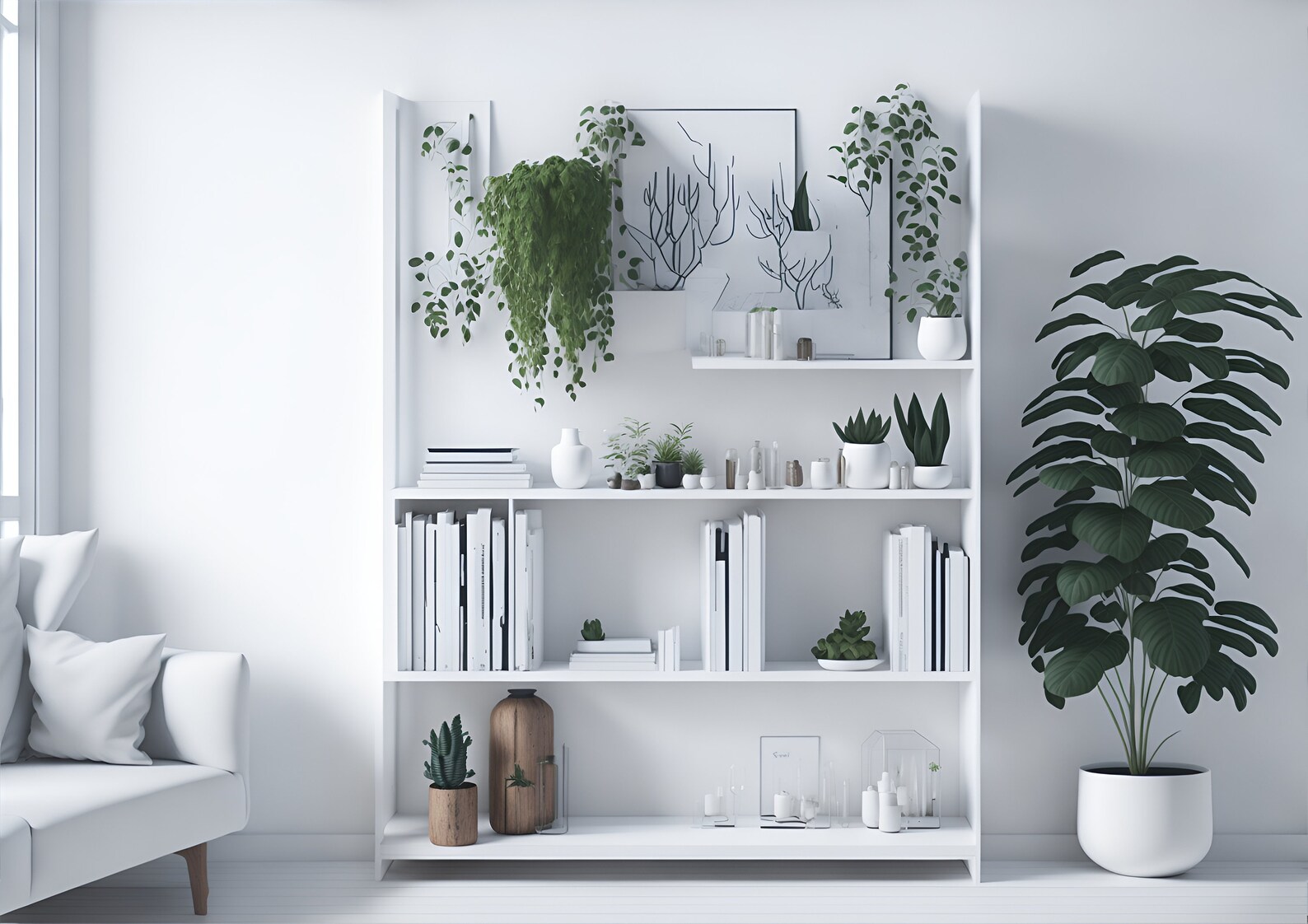 Reading Nook | Backdrop | Zoom Virtual Backgrounds | Office Background ...