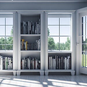 Reading Nook | Backdrop | Zoom Virtual Backgrounds | Office Background ...