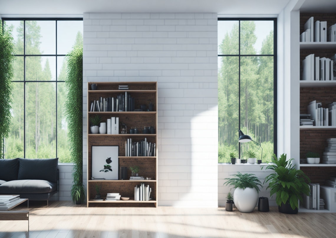 Reading Nook | Backdrop | Zoom Virtual Backgrounds | Office Background ...