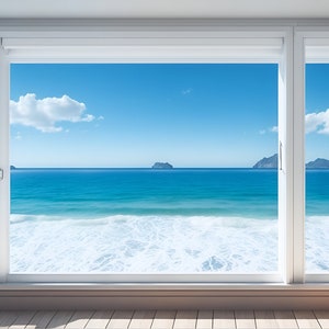 Ocean View | Backdrop | Zoom Virtual Background | Office | Microsoft ...
