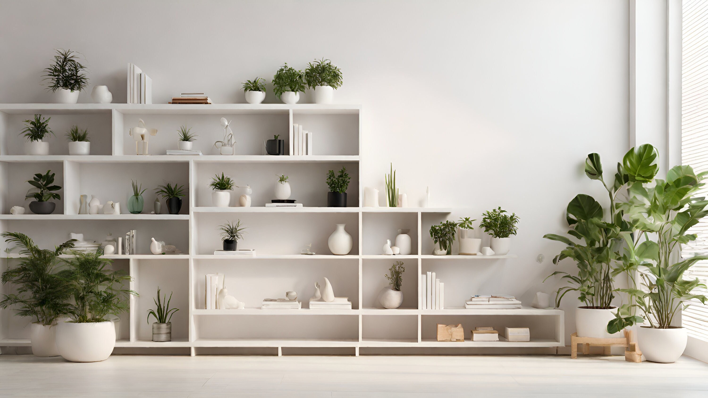 Minimalist Book Shelf | Backdrop | Zoom Virtual Backgrounds | Office ...