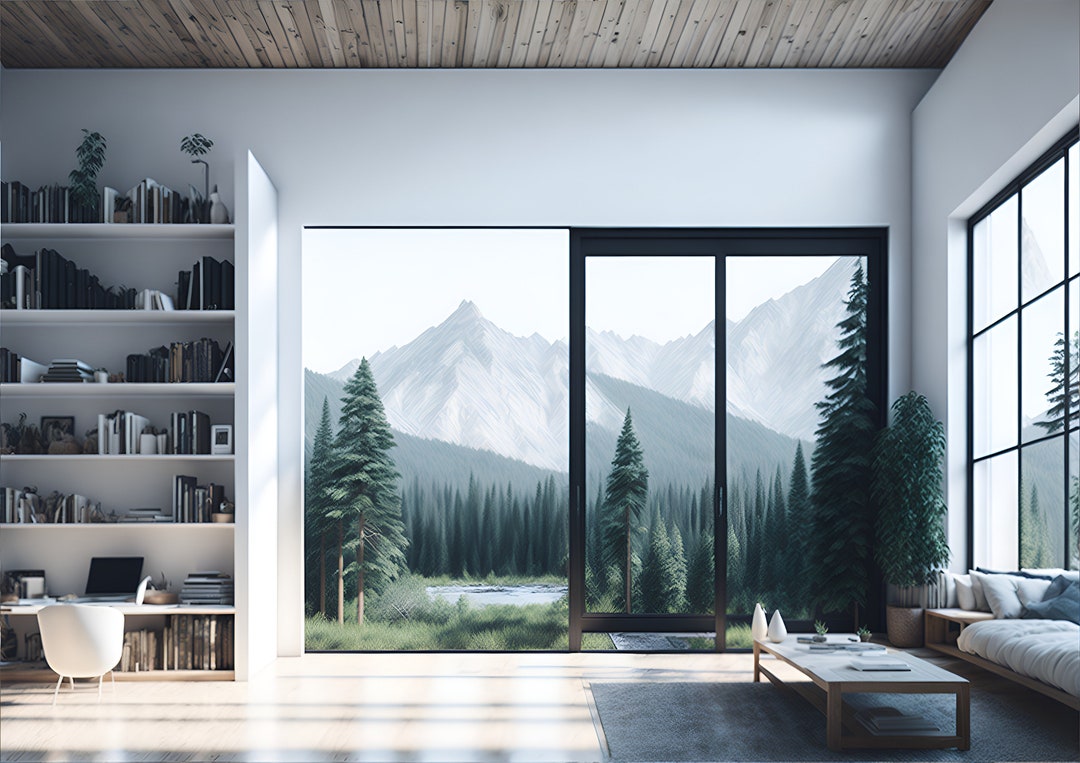 Reading Nook | Backdrop | Zoom Virtual Backgrounds | Office Background ...