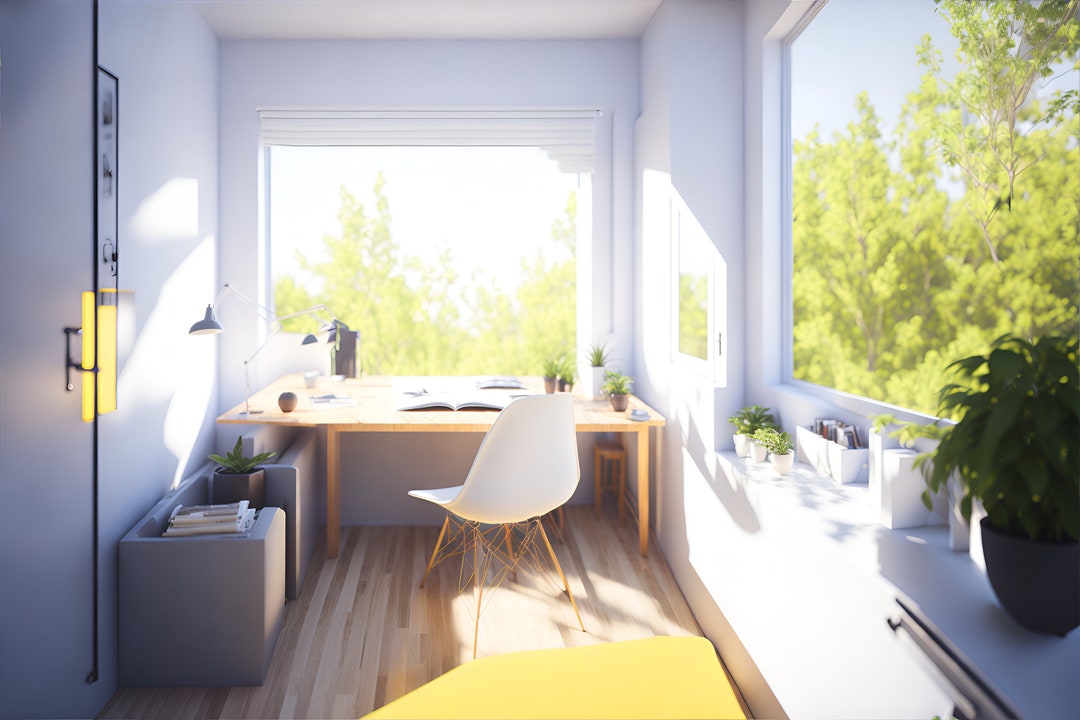 Office | Backdrop | Print | Art | Zoom Virtual Backgrounds | Office ...