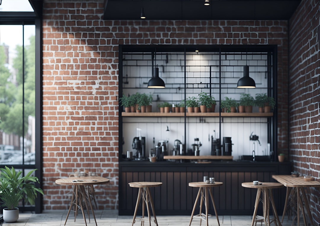 Coffee Shop | Backdrop | Zoom Virtual Backgrounds | Office Background ...