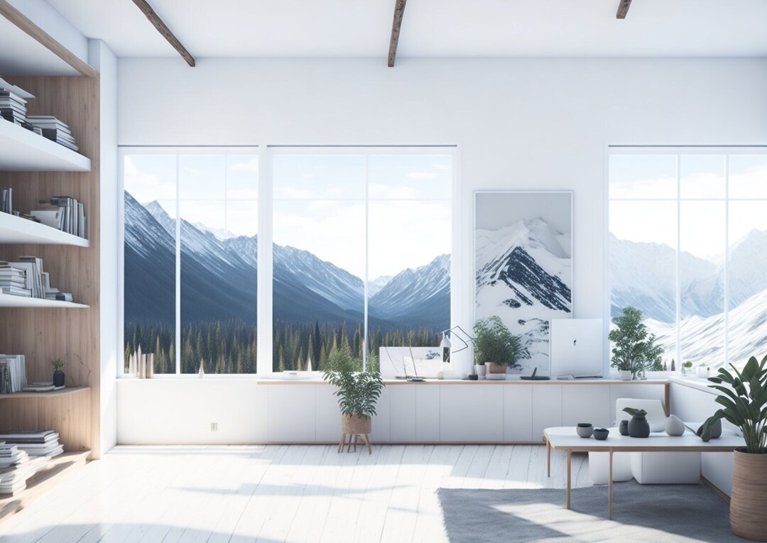 Reading Nook | Backdrop | Zoom Virtual Backgrounds | Office Background ...