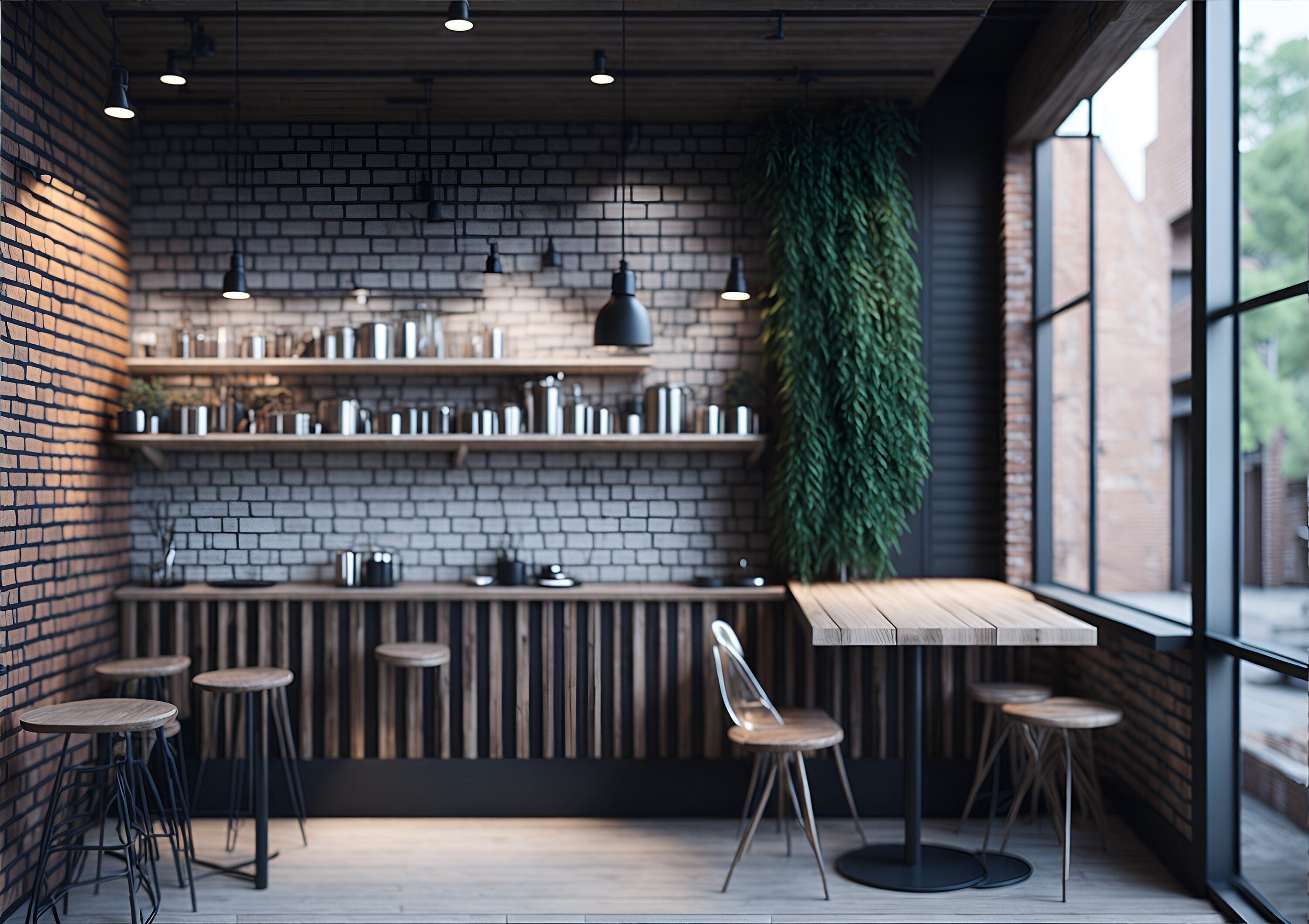 Coffee Shop | Backdrop | Zoom Virtual Backgrounds | Office Background ...