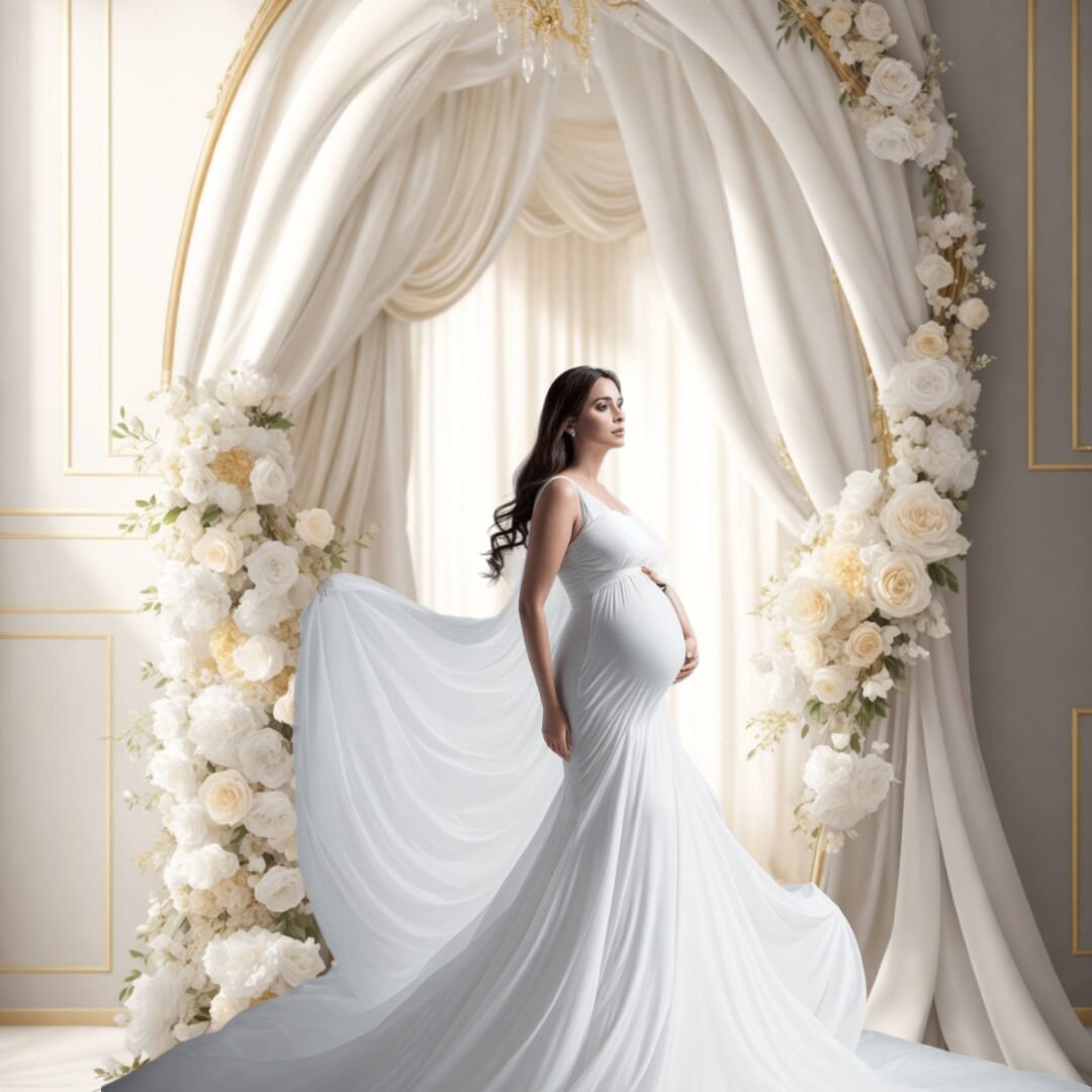 20 High-resolution White Room Backdrops Digital Backgrounds Maternity ...