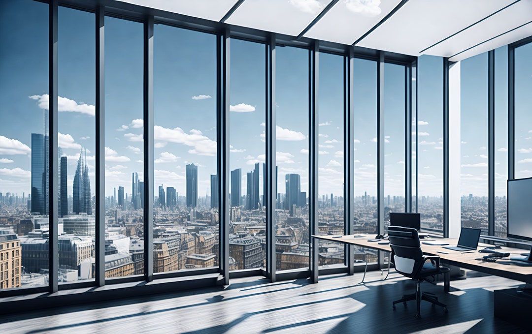 London Skyline | Backdrop | Zoom Virtual Backgrounds | Office ...