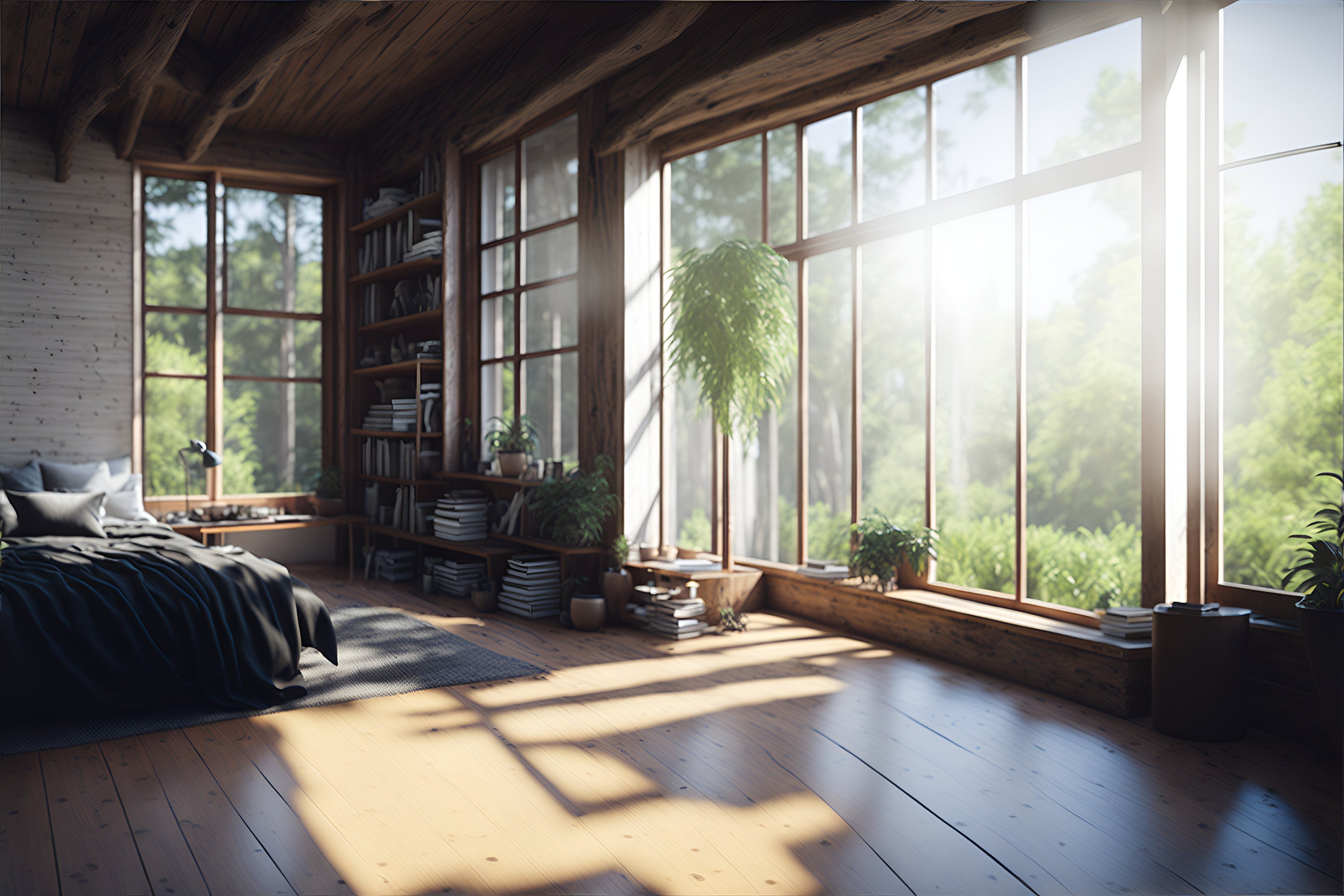 Cozy | Backdrop | Print | Zoom Virtual Backgrounds | Office Background ...