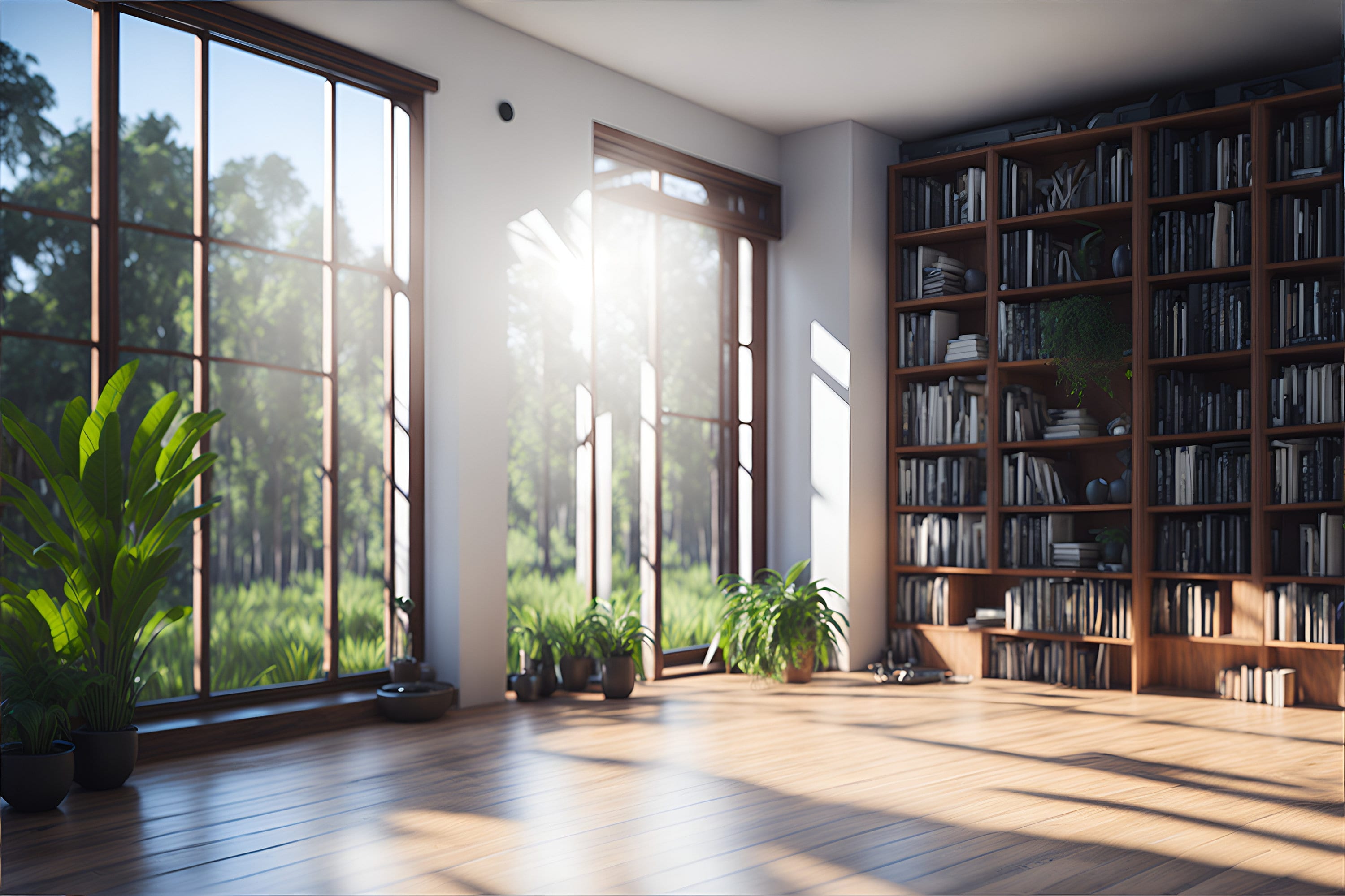 Library | Backdrop | Zoom Virtual Backgrounds | Office Background ...