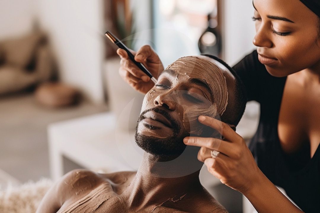 Male Facial, Esthetician, Diverse Beauty Stock Photos, Stock Photo ...