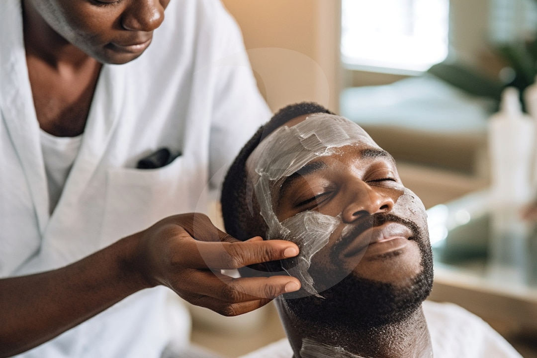Male Facial, Esthetician, Diverse Beauty Stock Photos, Stock Photo ...