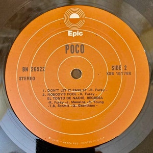Vintage Vinyl Album POCO 048 - Etsy