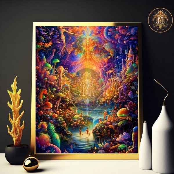 Dmt Art - Etsy