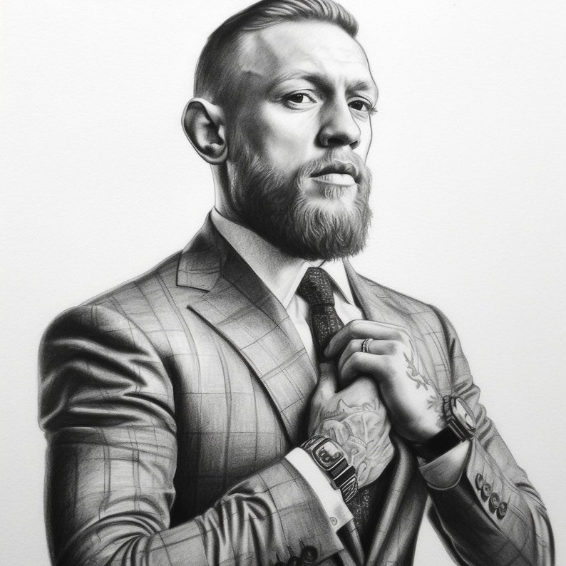 UFC Fighters 30 Colouring Pages Printable Adult Colouring - Etsy